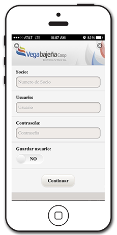 Acceso Móvil – Vegabajena Coop